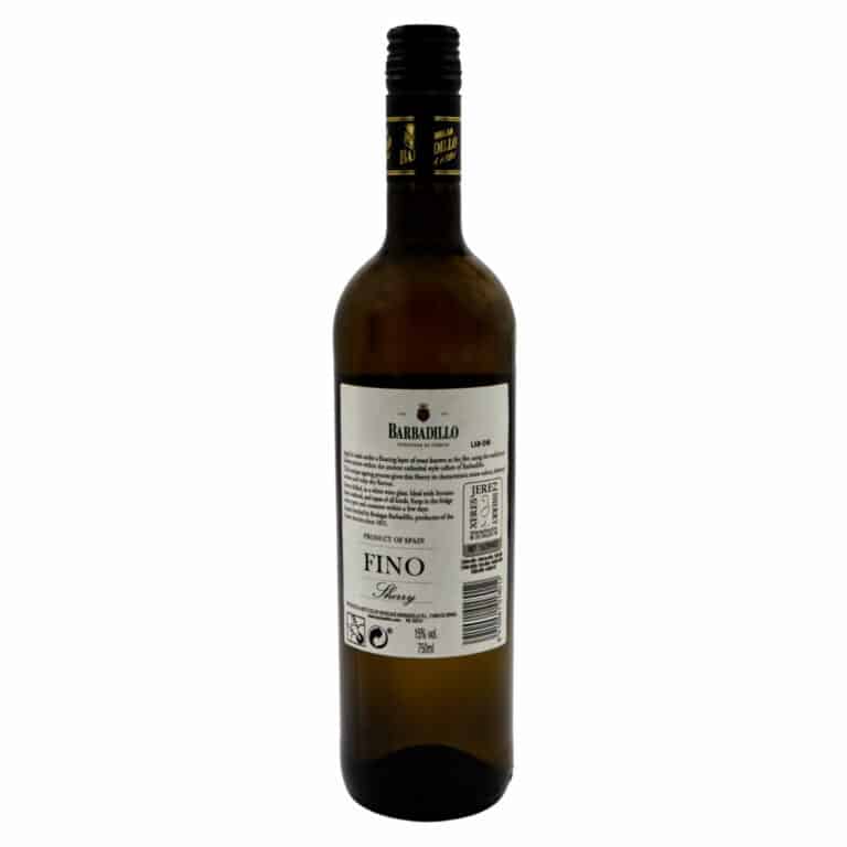 Sherry Barbadillo Fino 0,75l - Spanischer Supermarkt Köln - Carmen&Rosa